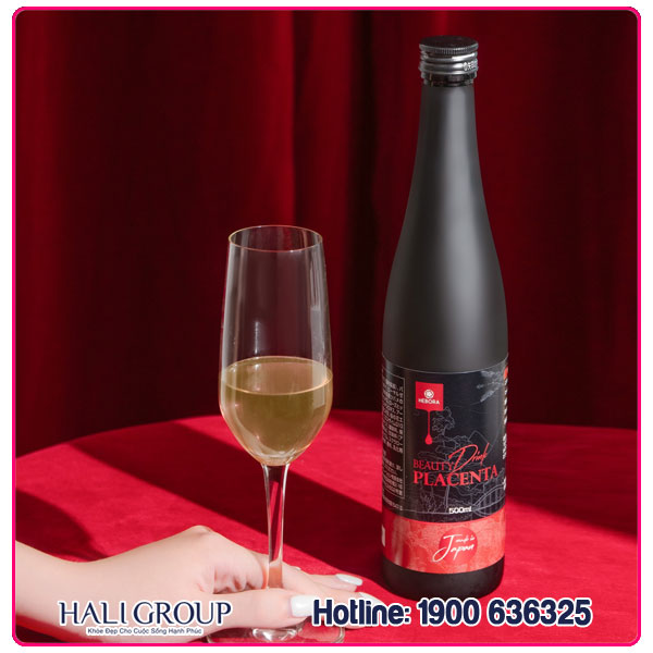 Nước Uống Hebora Placenta Nhật Bản (500ml)
