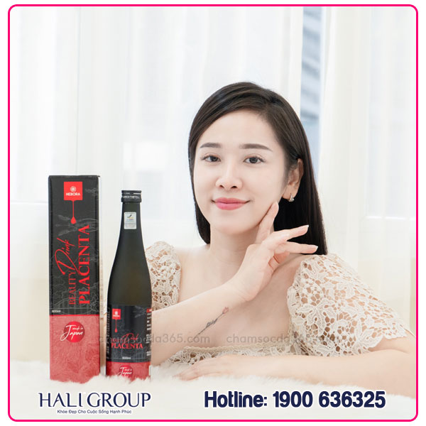 Nước Uống Hebora Placenta Nhật Bản (500ml)