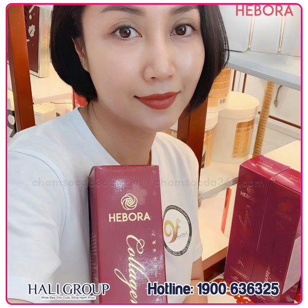 Nước Uống Hebora Collagen Enrich Nhật Bản (Chai 500ml)
