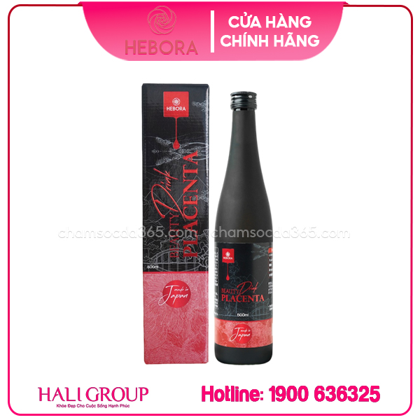Nước Uống Hebora Placenta Nhật Bản (500ml)